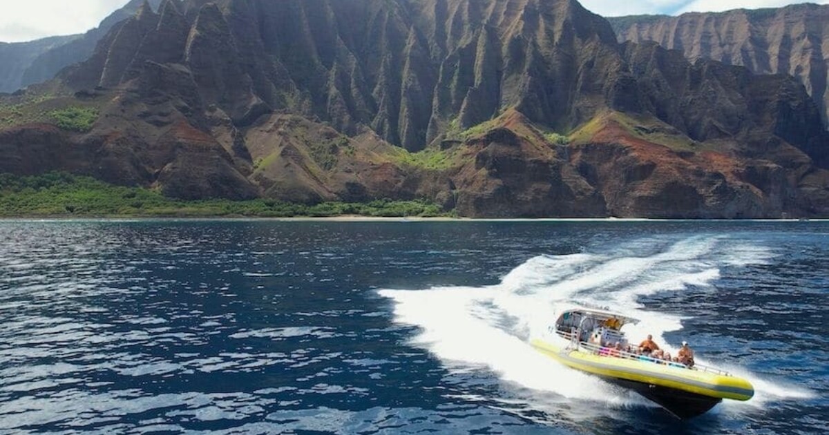 Na Pali Sea Cave Snorkel Raft - Adventure Tours Hawaii