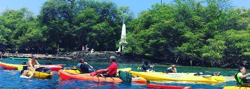 Kayak Rentals at Captain Cook Monument - Adventure Tours Hawaii
