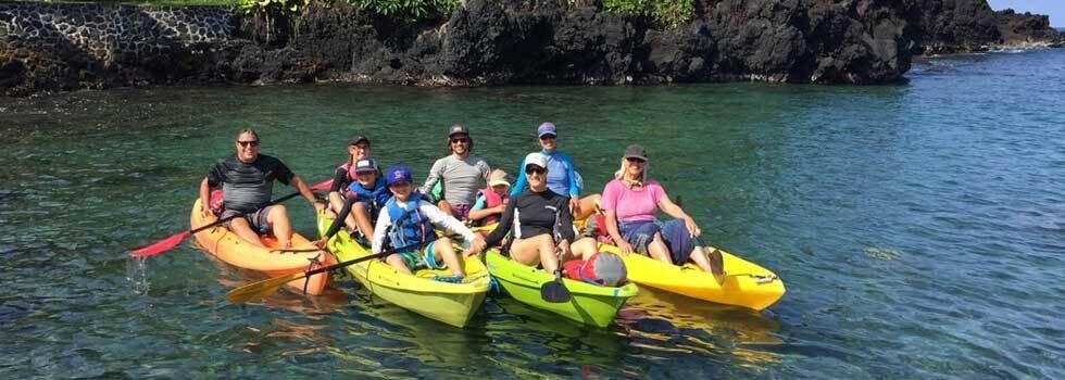 Kayak Rentals at Captain Cook Monument - Adventure Tours Hawaii