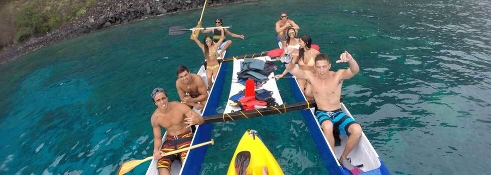 Outrigger Canoe to Captain Cook Monument - Adventure Tours Hawaii