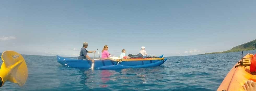 Outrigger Canoe to Captain Cook Monument - Adventure Tours Hawaii