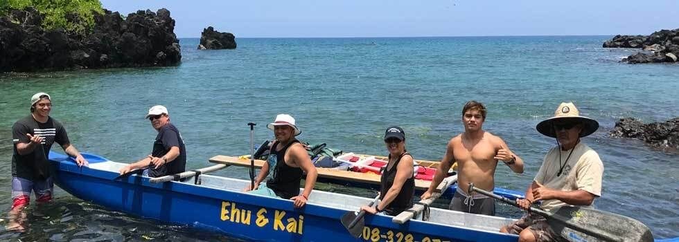 Outrigger Canoe to Captain Cook Monument - Adventure Tours Hawaii