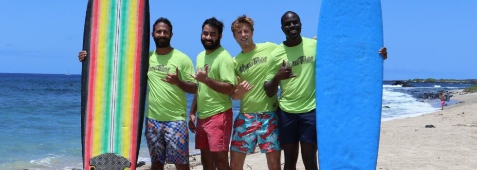 Learn to Surf in Kona - Adventure Tours Hawaii