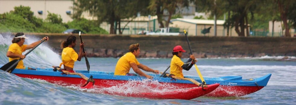 Outrigger Canoe Surfing - Adventure Tours Hawaii