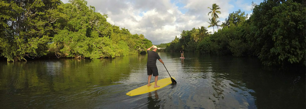 Glow Paddle Boarding under the Moonlight - Adventure Tours Hawaii