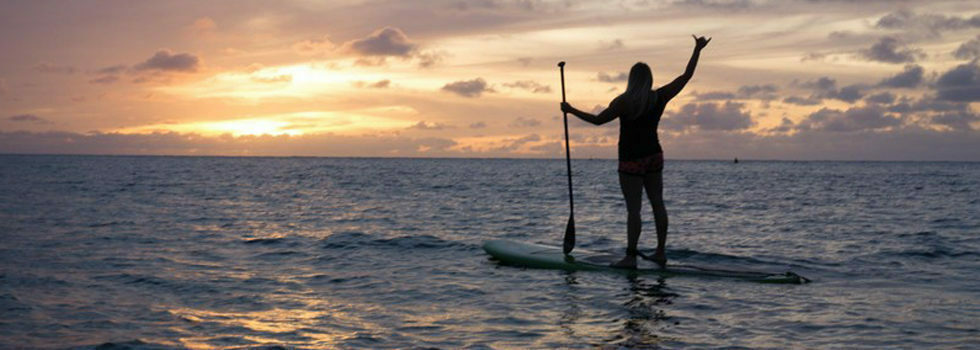 Glow Paddle Boarding under the Moonlight - Adventure Tours Hawaii