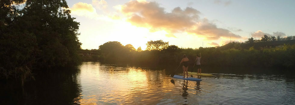Glow Paddle Boarding under the Moonlight - Adventure Tours Hawaii